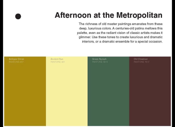 Henry James’s Living Room: Literary Color Palettes by Pantone by Sadie ...