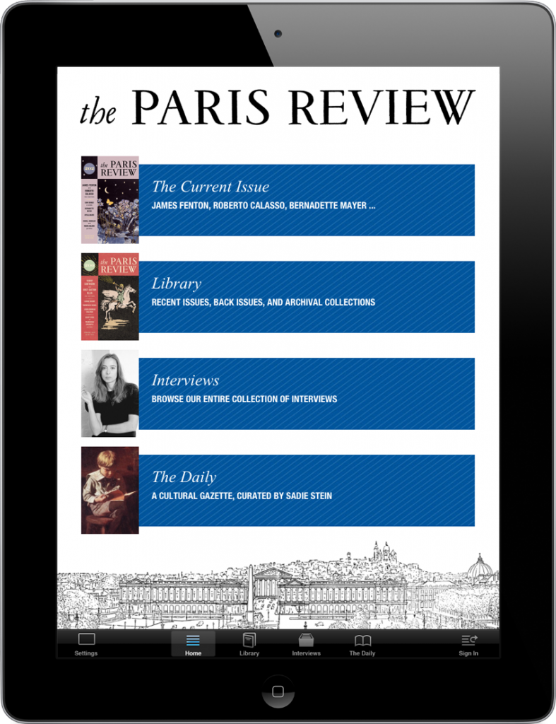The Paris Review App by The Paris Review