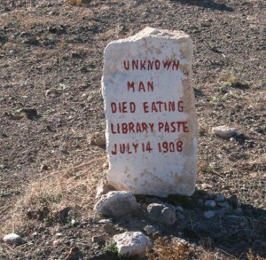 Do Not Eat Library Paste by Sadie Stein