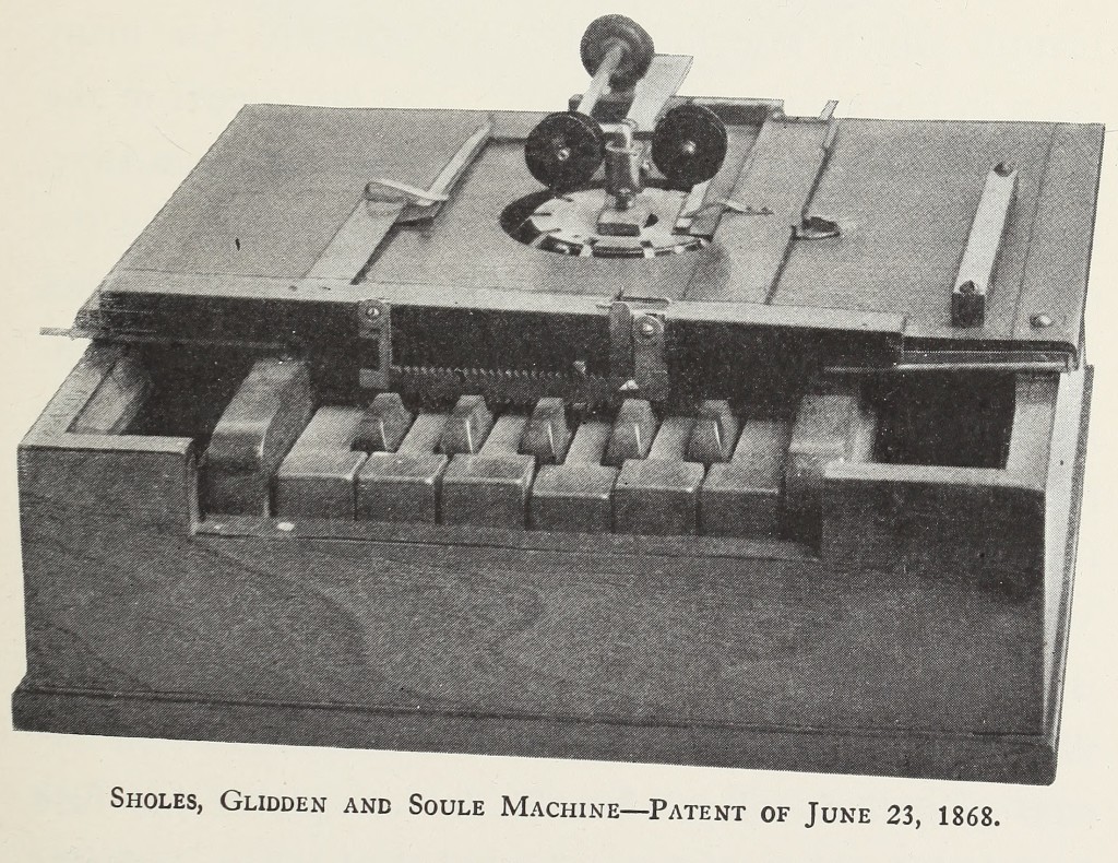 See the Patents for the First Successful Typewriter