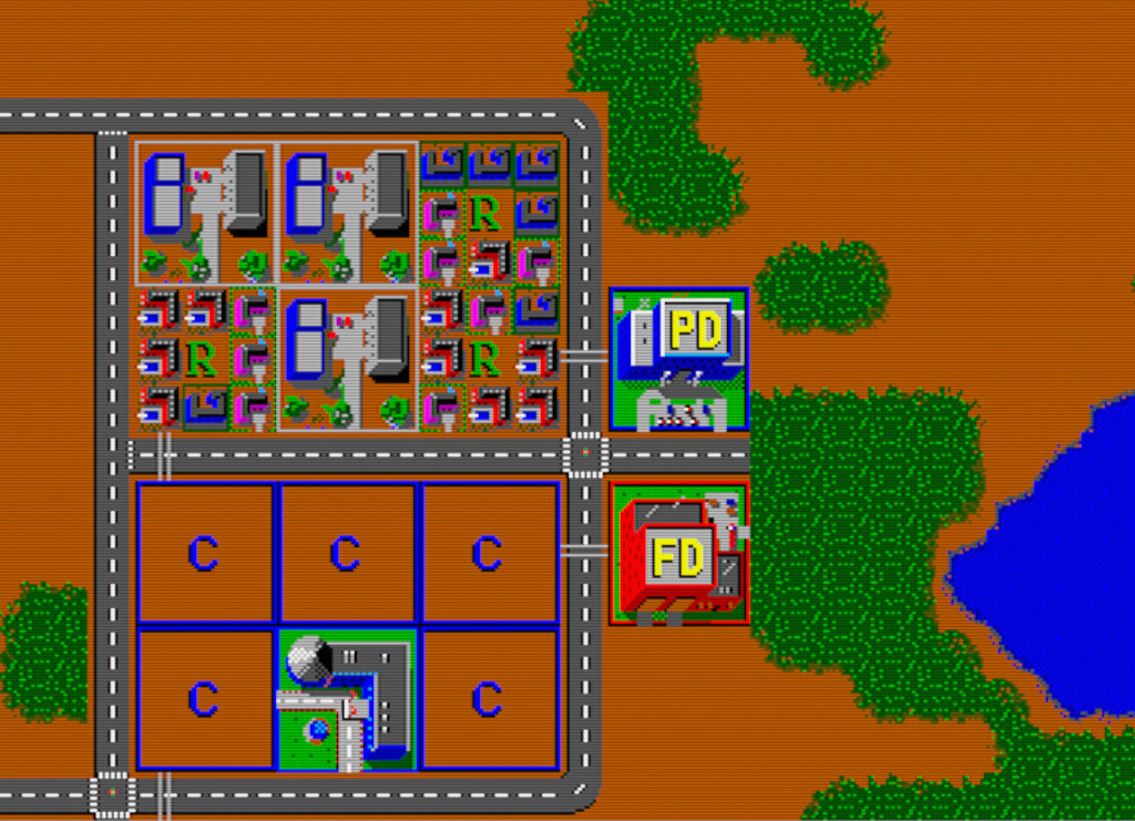 Remembering SimCity and Seeing Cities As Characters