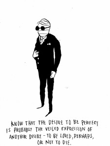 How to Be Perfect: An Illustrated Poem by Ron Padgett