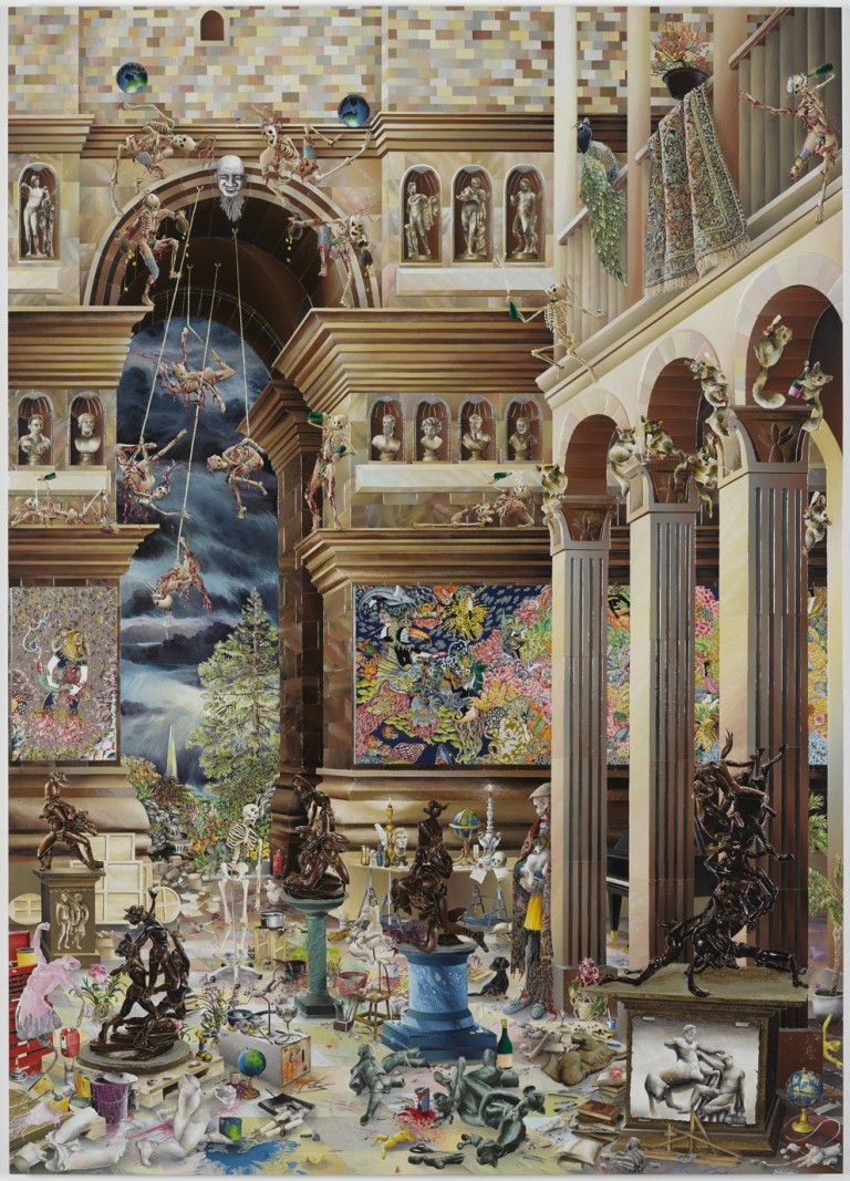 Raqib Shaw’s Jarringly Intense Self-Portraits