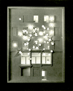 Winter Shadow Box: Art by Cletus Johnson