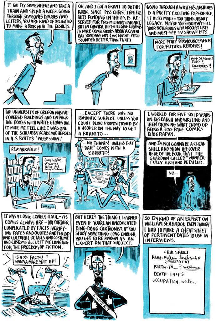 The Making of a Comics Biography, Part 3