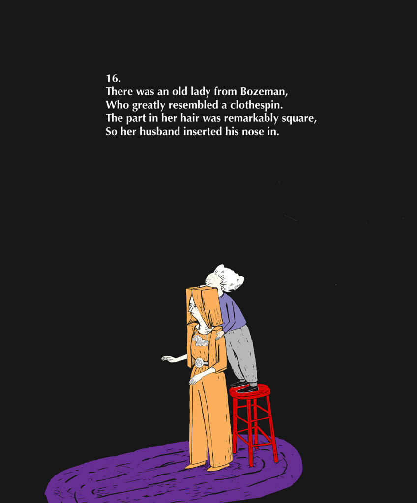 Five Limericks (in the Style of Edward Lear)