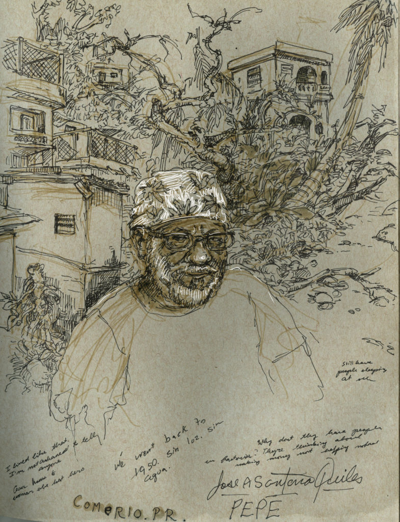 Puerto Rico Sketchbook: The Houses Still Standing
