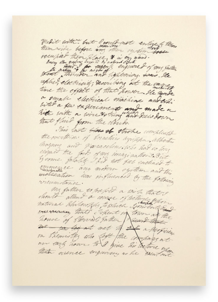 ‘Frankenstein’ in Mary Shelley’s Own Hand