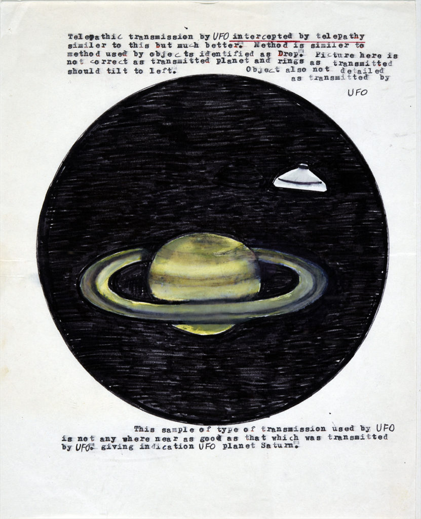 UFO Drawings from the National Archives