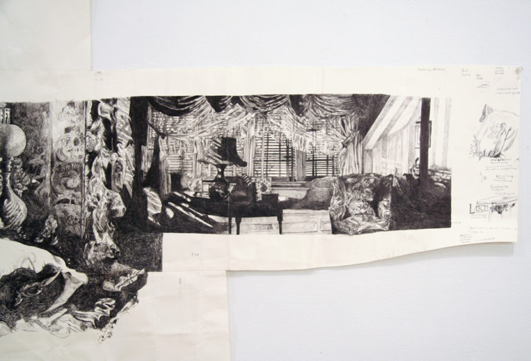 Inside Dawn Clements’s Studio by Eileen Townsend