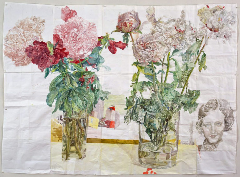 Inside Dawn Clements’s Studio by Eileen Townsend