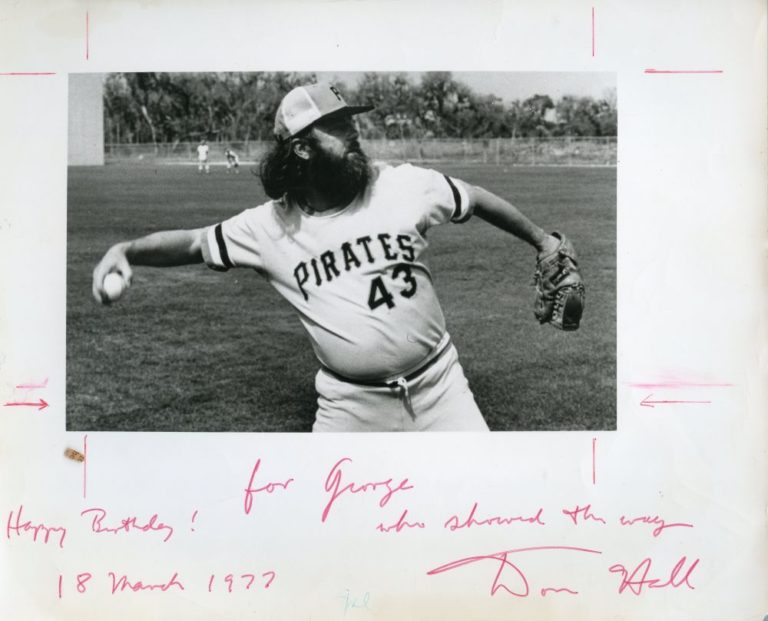 Donald Hall, 1928–2018