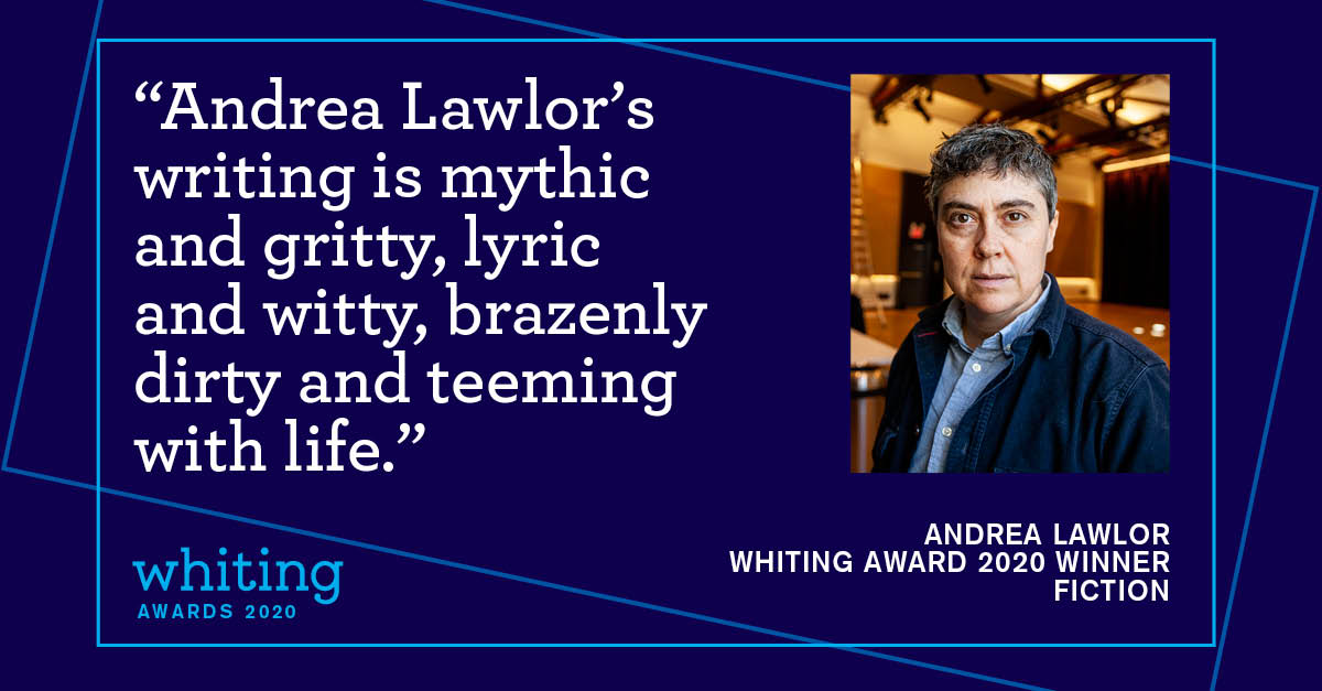 Whiting Awards 2020: Andrea Lawlor, Fiction