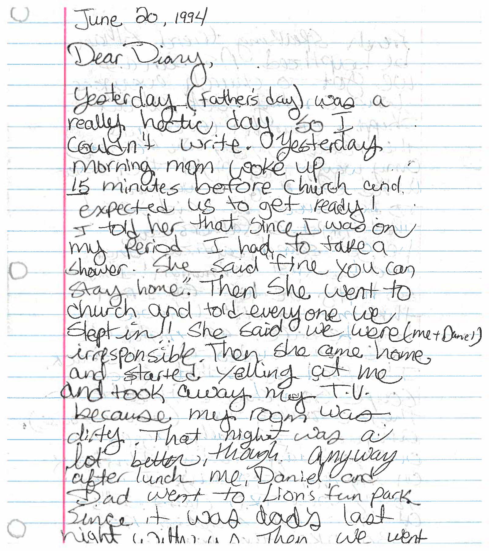 Diary, 1994–1999 by Dina Nayeri