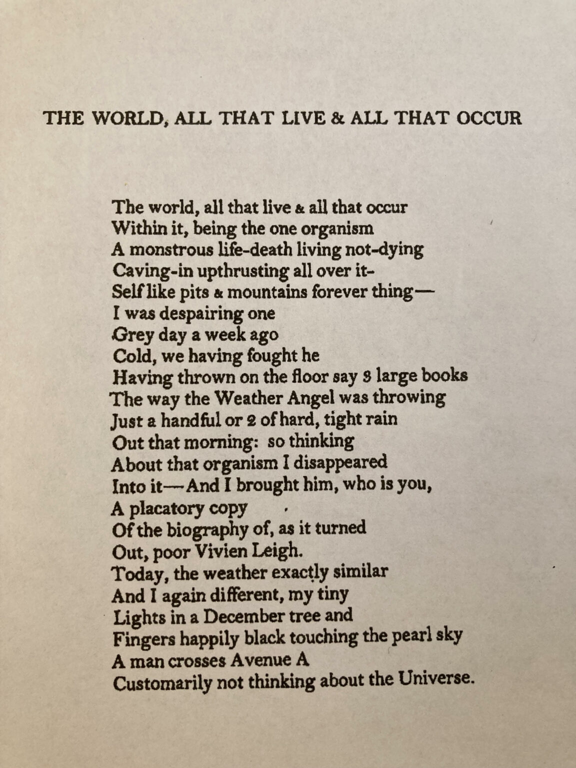 Between the World and the Universe, a Woman Is Thinking - Old Silent Blog