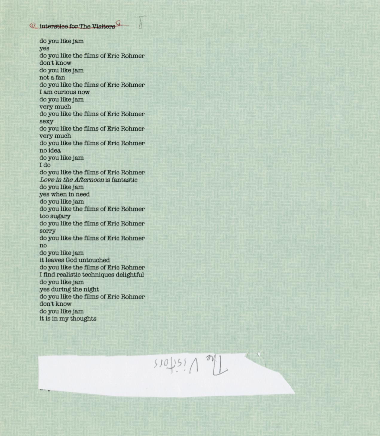 Throwing Yourself Into the Dark: A Conversation with Anne Carson by ...