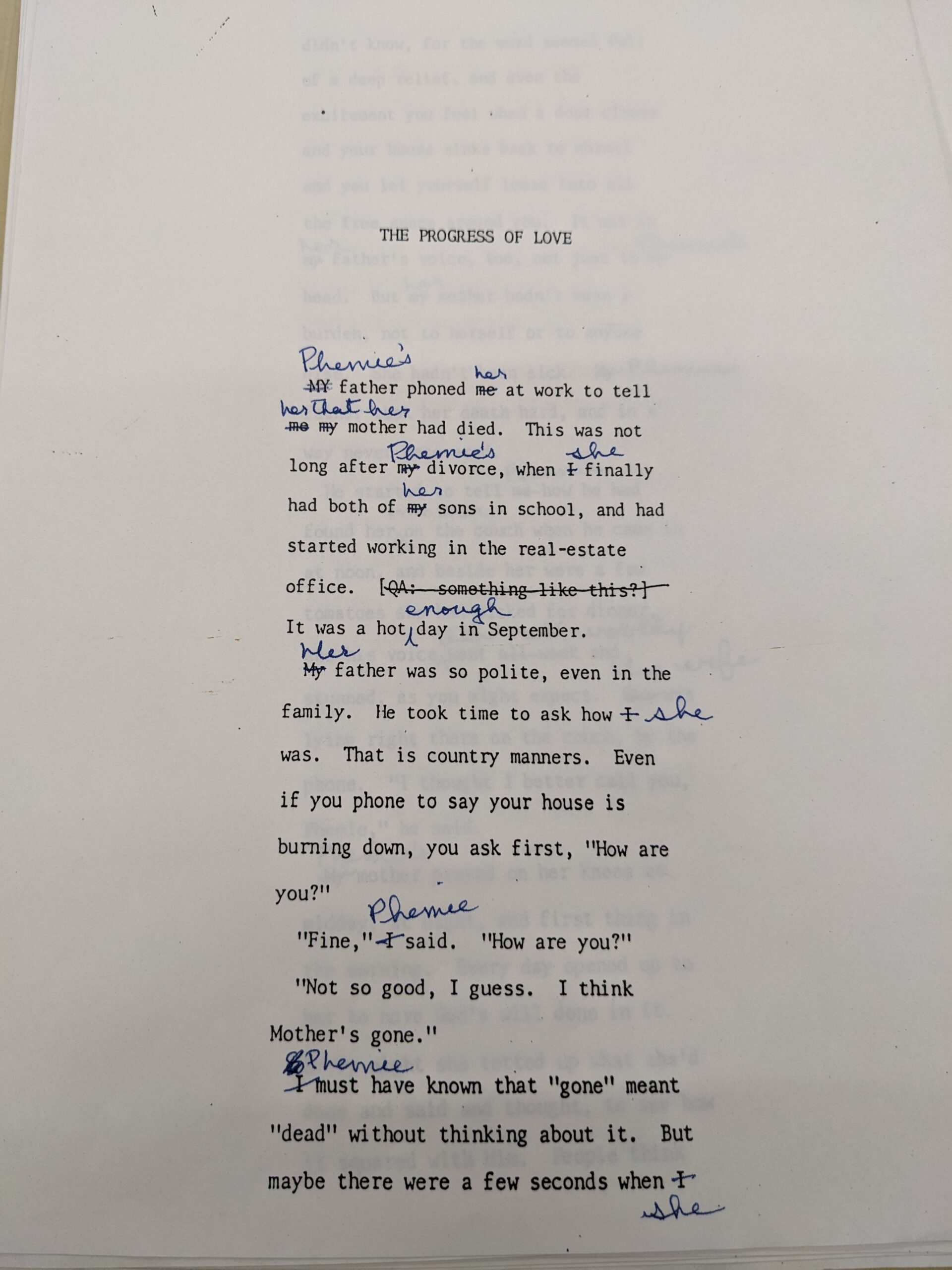 Inside Alice Munro’s Notebooks by Benjamin Hedin