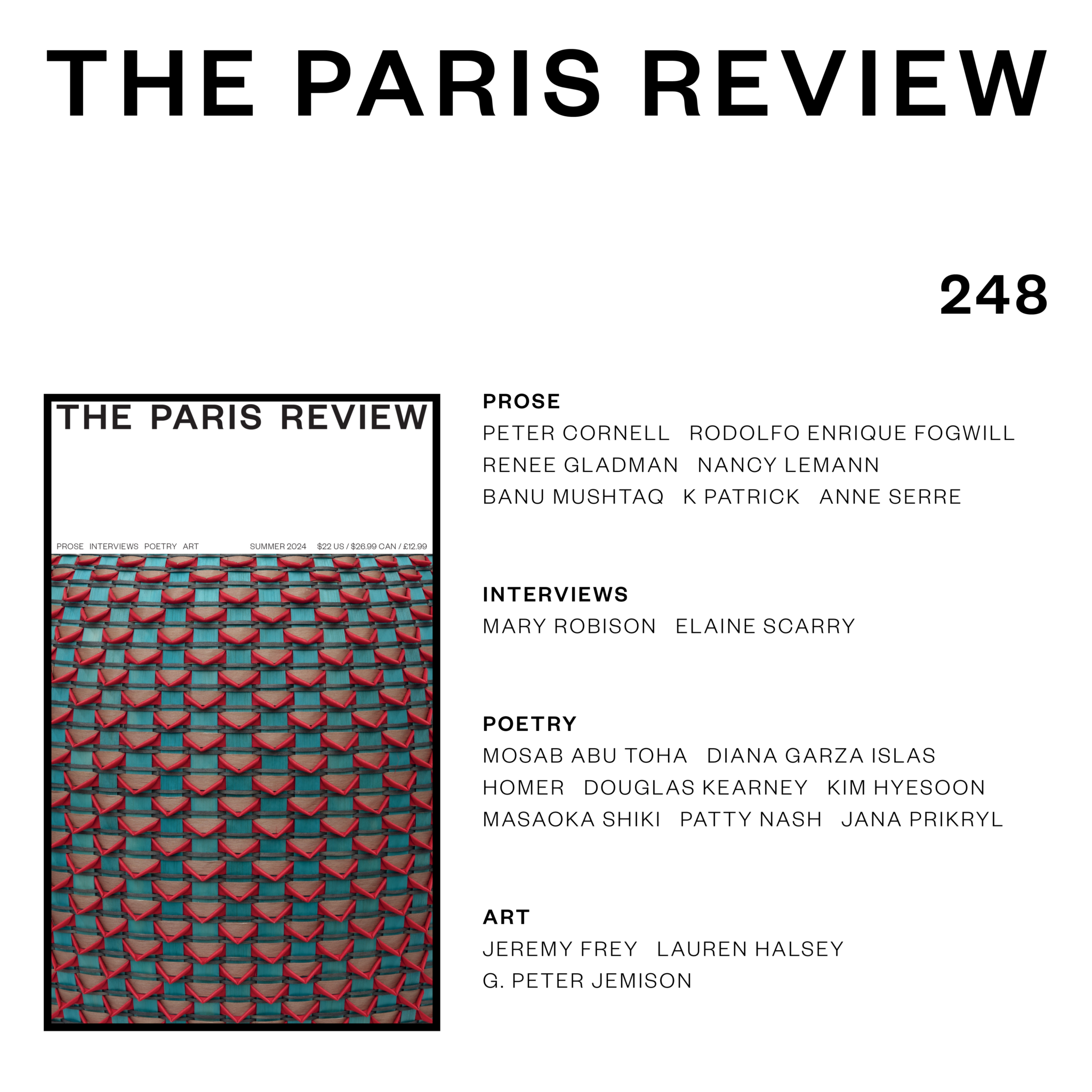 The Paris Review The Paris Review - Page 7 of 1679 - Arts and Culture News