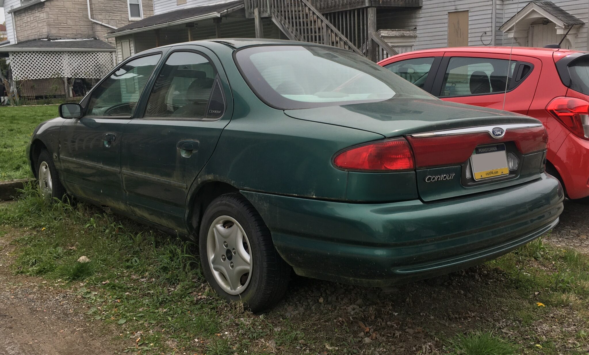 Forest Green Ford Contour by Mathew Weitman
