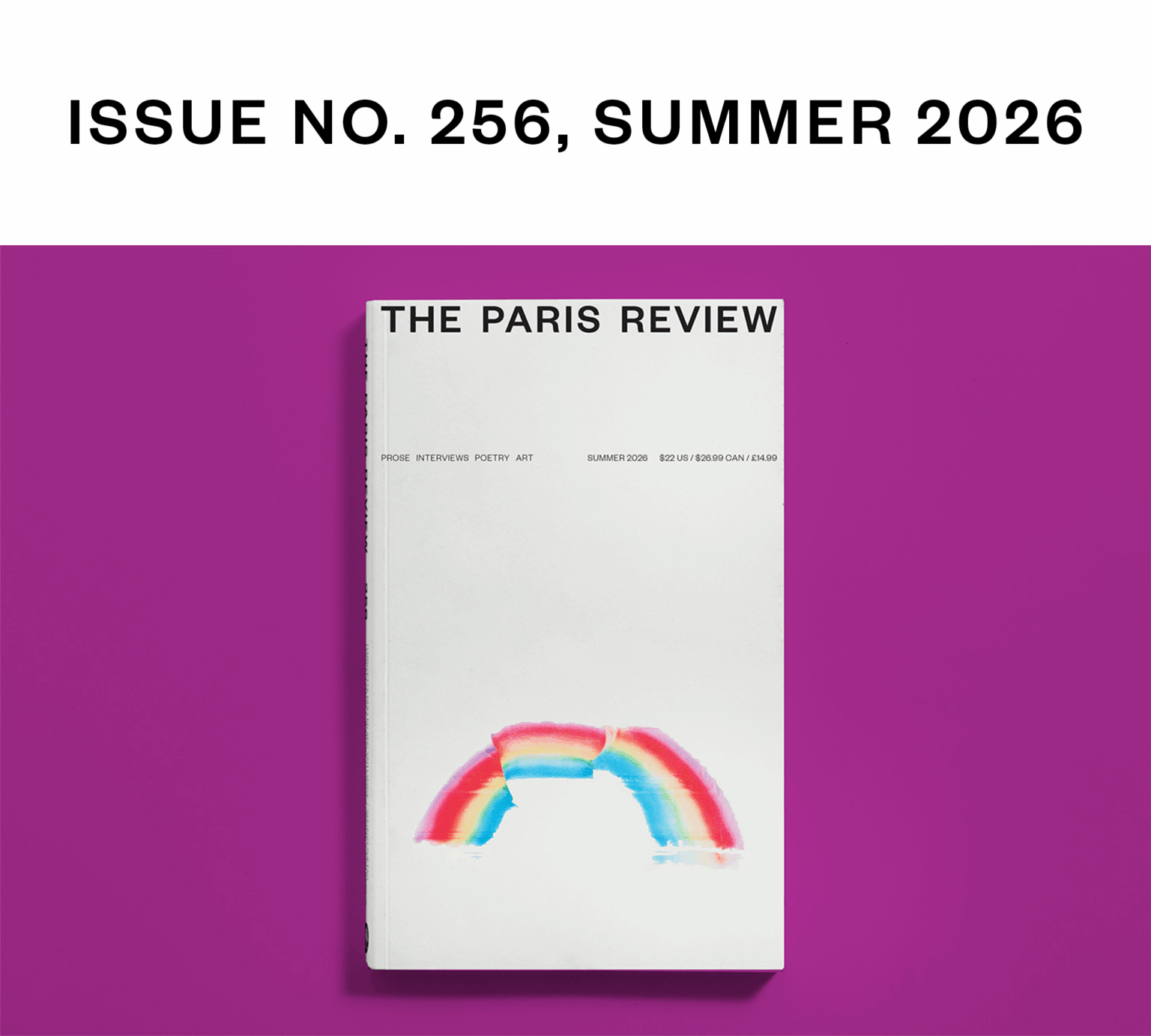 Announcing Our Spring Issue